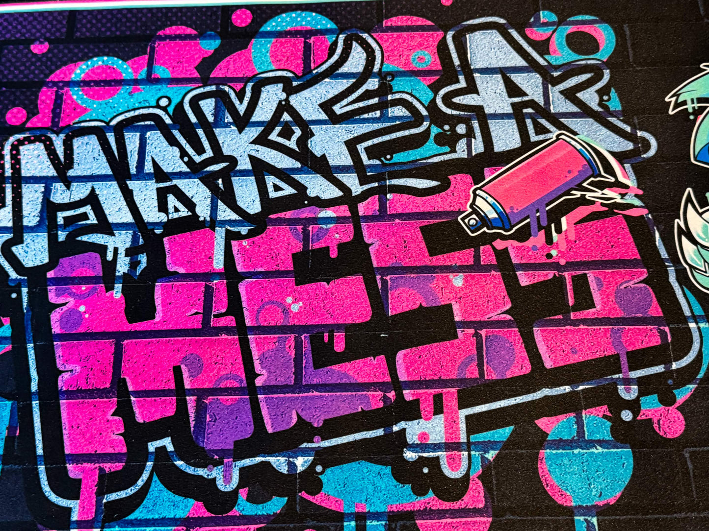 'Make A Mess!' Desk Mat – MUTE